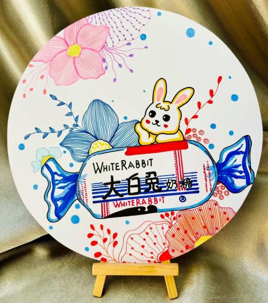 大白兔奶糖简笔画怎么画_大白兔奶糖简笔画教程-第2张图片-山城妙识