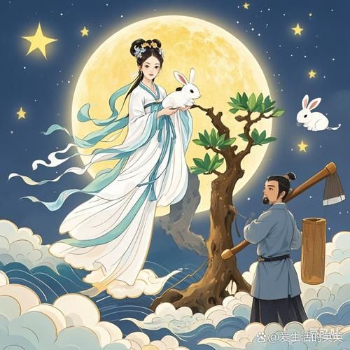 中秋节的传说故事有哪些_嫦娥奔月与吴刚伐桂真相-第2张图片-山城妙识
