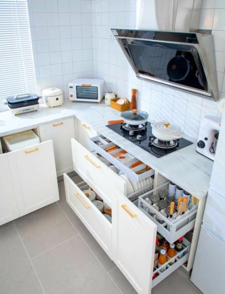 美食厨房怎么装修_厨房收纳技巧有哪些-第1张图片-山城妙识