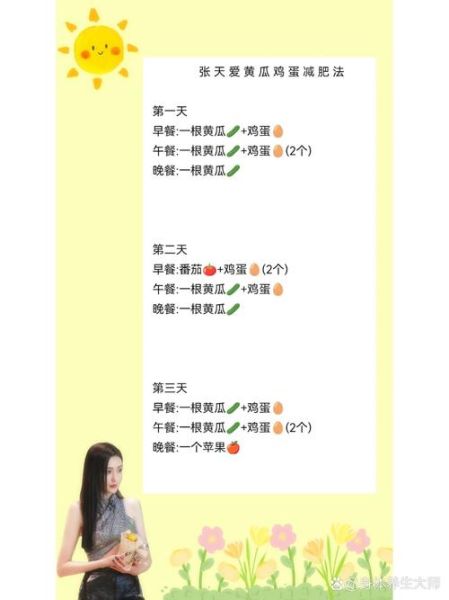 张天爱7天黄瓜鸡蛋减肥法有用吗_具体食谱-第3张图片-山城妙识 张天爱7天黄瓜鸡蛋减肥法有用吗_具体食谱-第3张图片-山城妙识