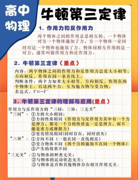 作用力与反作用力_牛顿第三定律是什么-第1张图片-山城妙识 作用力与反作用力_牛顿第三定律是什么-第1张图片-山城妙识