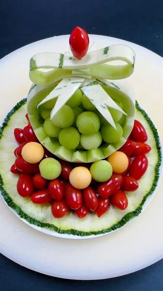 果盘怎么摆好看_水果拼盘简单做法-第2张图片-山城妙识