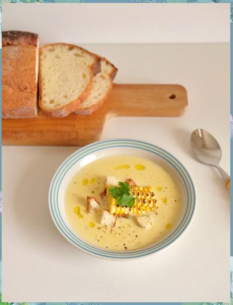 玉米浓汤的做法豆浆机_豆浆机能做玉米浓汤吗-第1张图片-山城妙识