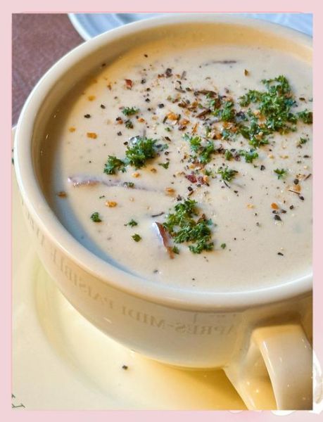 奶油蘑菇汤家常做法_奶油蘑菇汤怎么做才浓-第1张图片-山城妙识