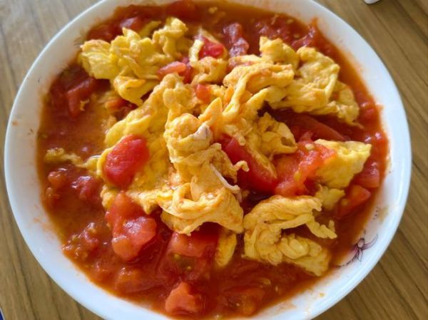 西红柿炒鸡蛋图片真实高清_怎么拍才好看-第1张图片-山城妙识