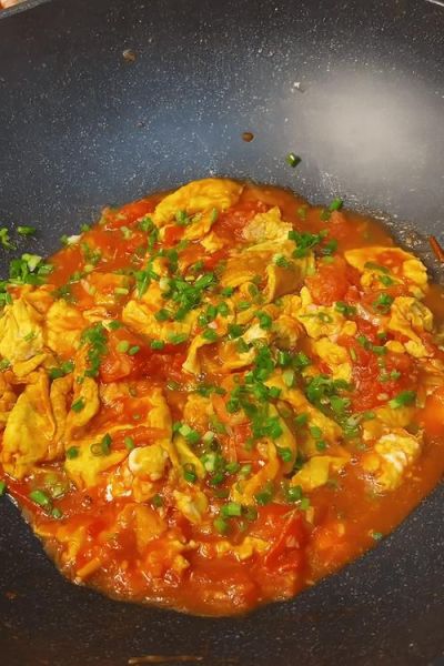 西红柿炒鸡蛋图片真实高清_怎么拍才好看-第2张图片-山城妙识