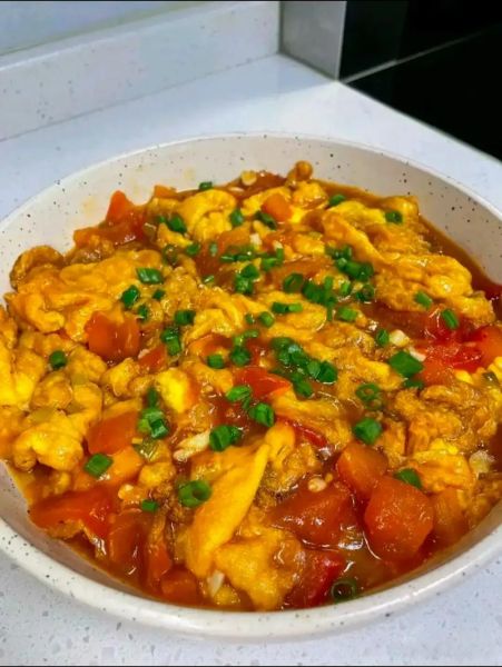 西红柿炒鸡蛋图片真实高清_怎么拍才好看-第3张图片-山城妙识