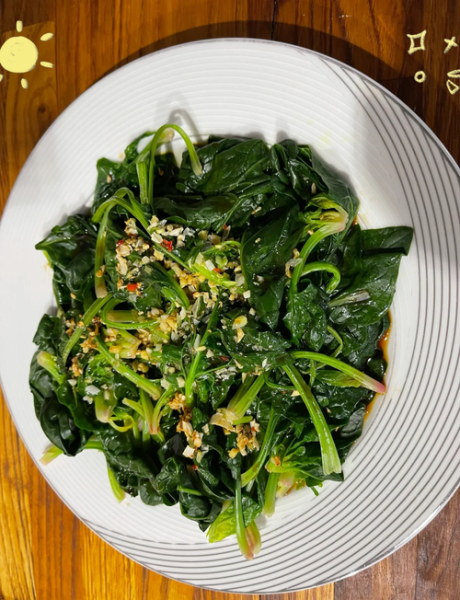 凉调菠菜怎么做_菠菜焯水几分钟-第1张图片-山城妙识