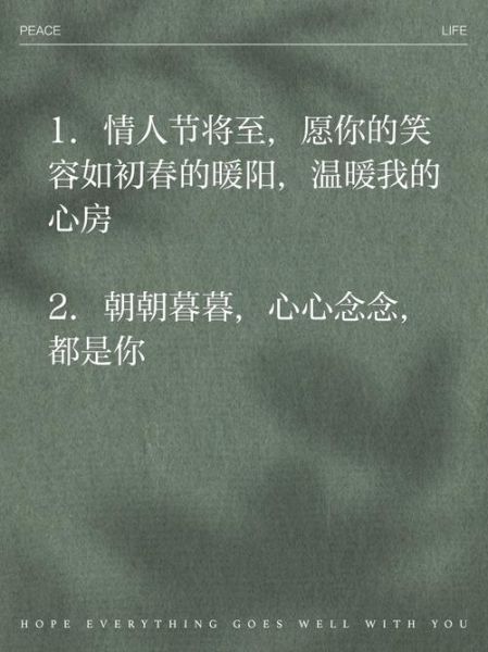 情人节祝福语大全_如何写出走心的情人节祝福语-第3张图片-山城妙识