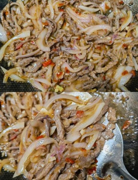 洋葱牛肉丝怎么炒才嫩_洋葱牛肉丝的家常做法-第3张图片-山城妙识