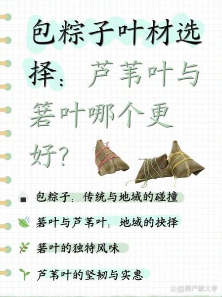 粽叶和芦苇叶的区别_哪个更适合包粽子-第1张图片-山城妙识