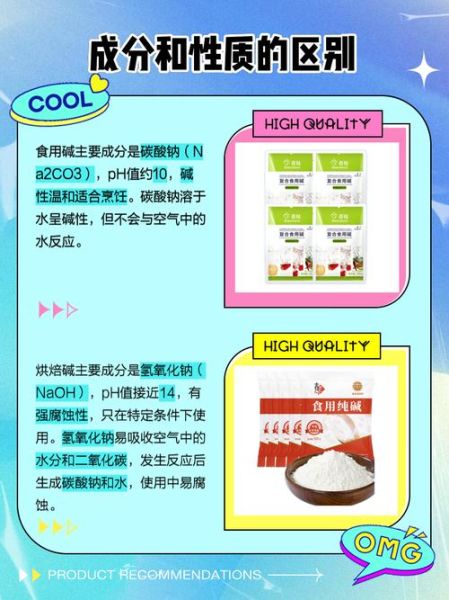 小苏打和食用碱的区别_哪个更适合家庭烘焙-第3张图片-山城妙识