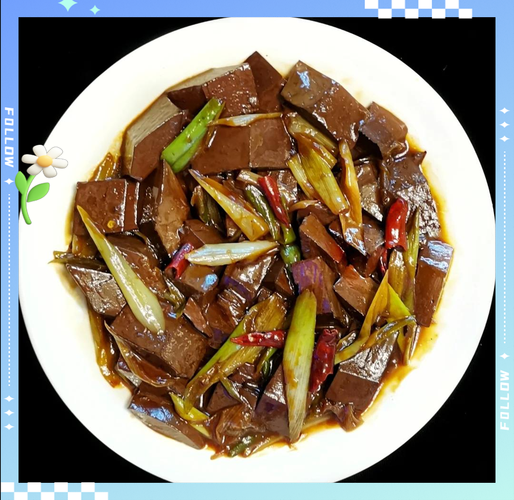 猪血怎么炒好吃_猪血炒多久才嫩-第1张图片-山城妙识