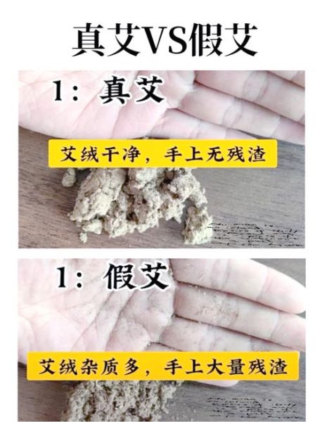 正宗艾叶图片_如何辨别真假-第1张图片-山城妙识