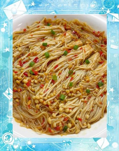 蒜蓉粉丝金针菇怎么做_蒜蓉粉丝金针菇热量高吗-第1张图片-山城妙识