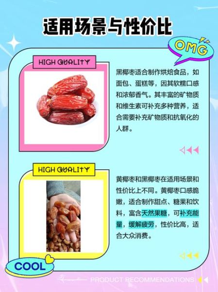 黑椰枣和黄椰枣的区别_哪个更营养-第1张图片-山城妙识