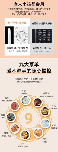 格兰仕光波炉怎么用_格兰仕光波炉使用步骤-第2张图片-山城妙识 格兰仕光波炉怎么用_格兰仕光波炉使用步骤-第2张图片-山城妙识
