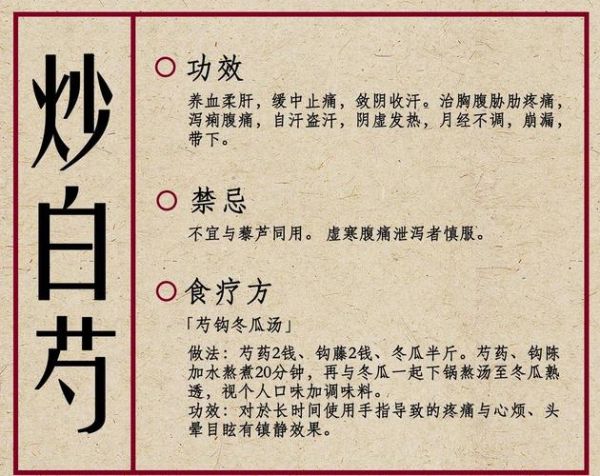 炒白芍的功效与作用_炒白芍的副作用有哪些-第3张图片-山城妙识 炒白芍的功效与作用_炒白芍的副作用有哪些-第3张图片-山城妙识