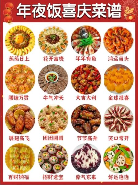 春节饭菜菜谱大全图_年夜饭必备菜有哪些-第1张图片-山城妙识