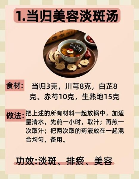 祛斑汤的做法大全_祛斑汤怎么熬制最有效-第1张图片-山城妙识