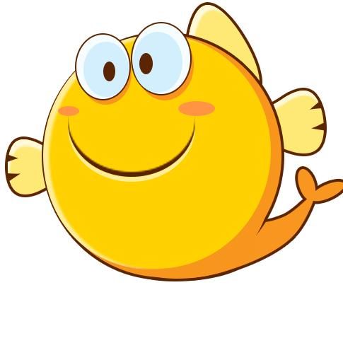 胖头鱼卡通图片怎么画_胖头鱼卡通头像可爱设计-第3张图片-山城妙识