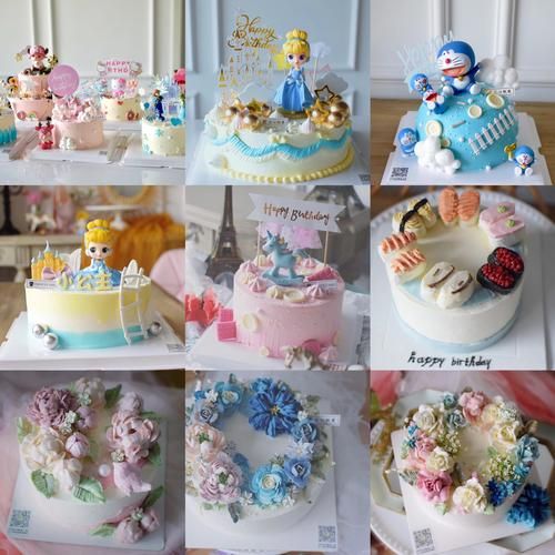 女孩公主生日蛋糕图片_如何挑选梦幻款式-第2张图片-山城妙识