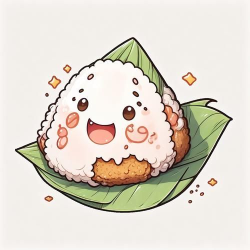 粽子图片萌图卡通_卡通粽子怎么画-第2张图片-山城妙识