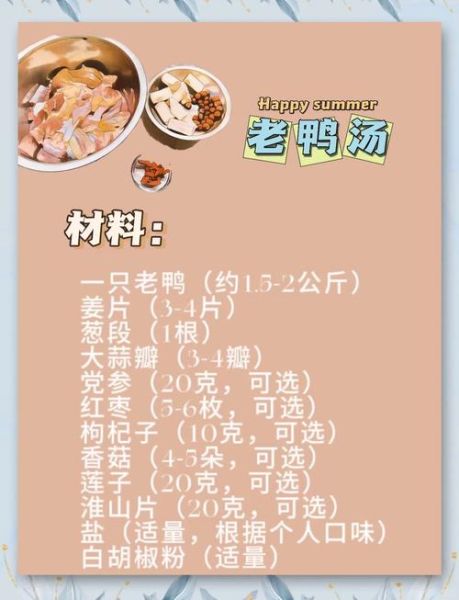 老鸭汤用什么配料最正宗_老鸭汤配料表大全-第1张图片-山城妙识 老鸭汤用什么配料最正宗_老鸭汤配料表大全-第1张图片-山城妙识