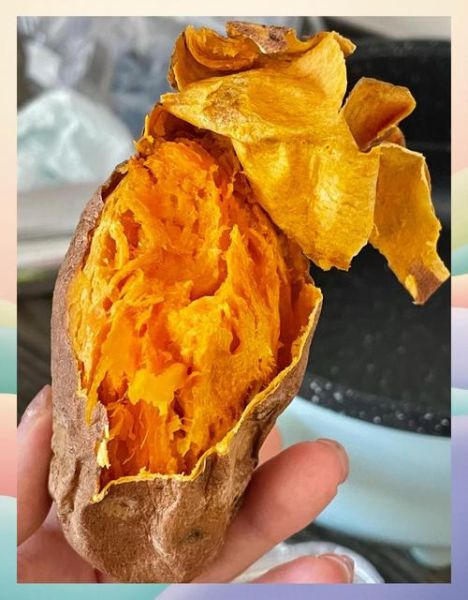 微波炉烤红薯可以包锡纸吗_怎么烤不翻车-第1张图片-山城妙识