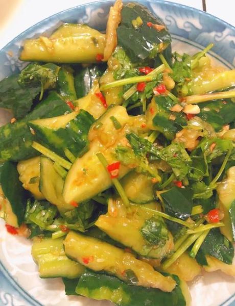 陈醋拍青瓜怎么做_陈醋拍青瓜的正宗做法-第3张图片-山城妙识