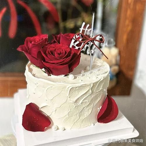 玫瑰花生日蛋糕图片_怎么选款式-第3张图片-山城妙识