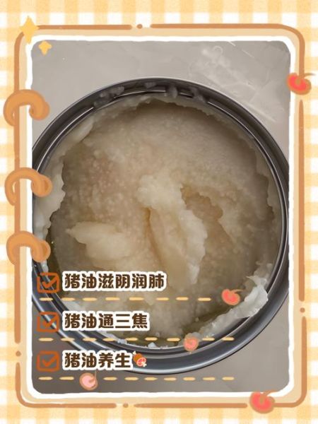 猪油的功效与作用_猪油怎么吃最健康-第3张图片-山城妙识