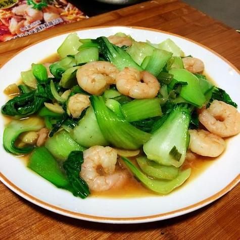 虾仁炒油菜怎么做_虾仁炒油菜的家常做法-第3张图片-山城妙识