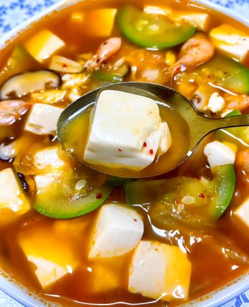 酸辣豆腐汤怎么做_酸辣豆腐汤的家常做法-第2张图片-山城妙识