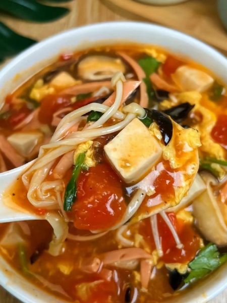 酸辣豆腐汤怎么做_酸辣豆腐汤的家常做法-第3张图片-山城妙识