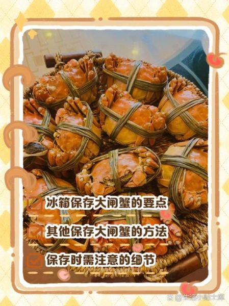 鲜螃蟹放冰箱怎么保存_活蟹冷藏能放几天-第2张图片-山城妙识