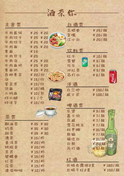 电子菜单怎么设计_电子菜单制作流程-第1张图片-山城妙识