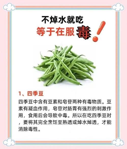 四季豆没炒熟中毒症状_多久会出现-第3张图片-山城妙识 四季豆没炒熟中毒症状_多久会出现-第3张图片-山城妙识