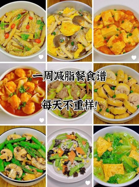 减肥瘦身食谱有哪些_一周减脂餐怎么安排-第2张图片-山城妙识