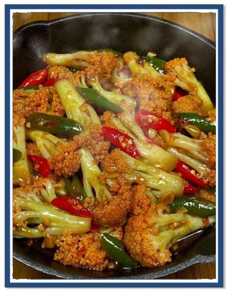 素炒干锅菜花怎么做_干锅菜花用焯水吗-第2张图片-山城妙识