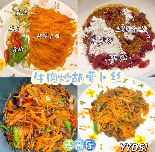 胡萝卜丝炒牛肉怎么做_胡萝卜丝炒牛肉的营养价值-第1张图片-山城妙识