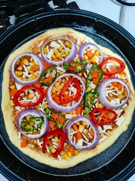 电饼铛做披萨怎么做_家庭披萨简单做法-第1张图片-山城妙识 电饼铛做披萨怎么做_家庭披萨简单做法-第1张图片-山城妙识