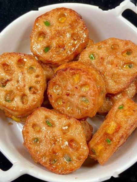 炸藕盒怎么做酥脆不回软_藕盒面糊怎么调才脆-第3张图片-山城妙识