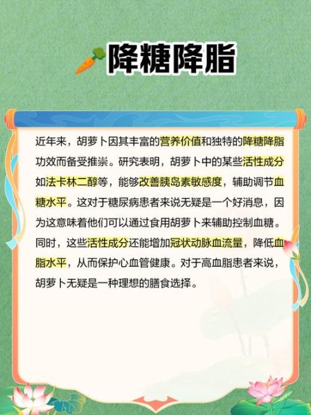 胡萝卜素的功效与作用及禁忌_哪些人不能吃-第2张图片-山城妙识