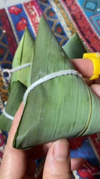 三角粽怎么包_三角粽慢动作教程-第2张图片-山城妙识
