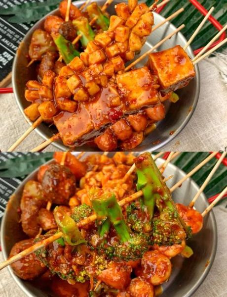 串串香的做法视频_家庭版麻辣串串香怎么做-第1张图片-山城妙识