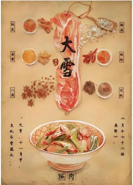 大雪当天吃什么传统食物_大雪节气必吃哪些美食-第2张图片-山城妙识