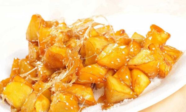 拔丝山药不炸的做法_怎样熬糖不糊-第3张图片-山城妙识 拔丝山药不炸的做法_怎样熬糖不糊-第3张图片-山城妙识