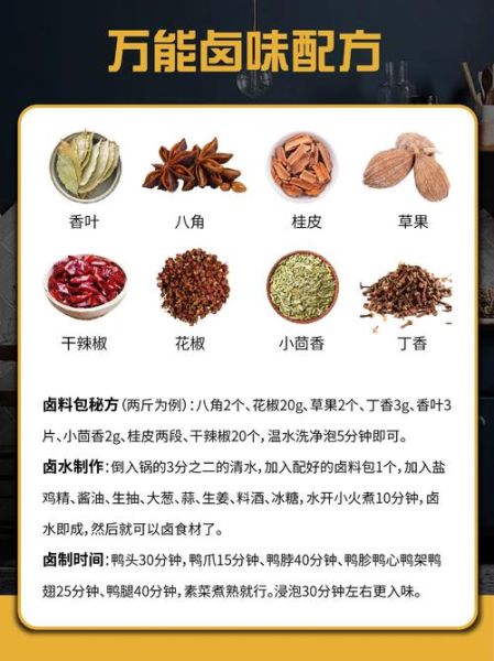 周黑鸭卤料配方大全_周黑鸭卤料怎么配才正宗-第1张图片-山城妙识