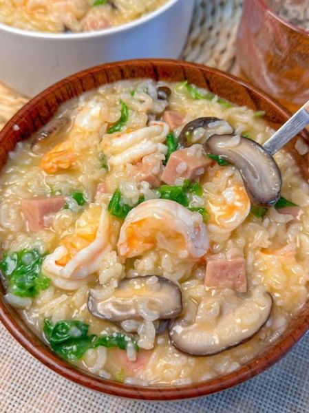 虾仁青菜粥怎么做_虾仁青菜粥的正宗做法-第3张图片-山城妙识